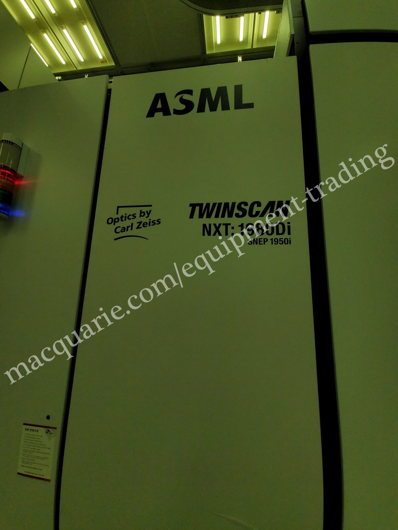 Lithography Equipment | Immersion Scanner | Macquarie Group