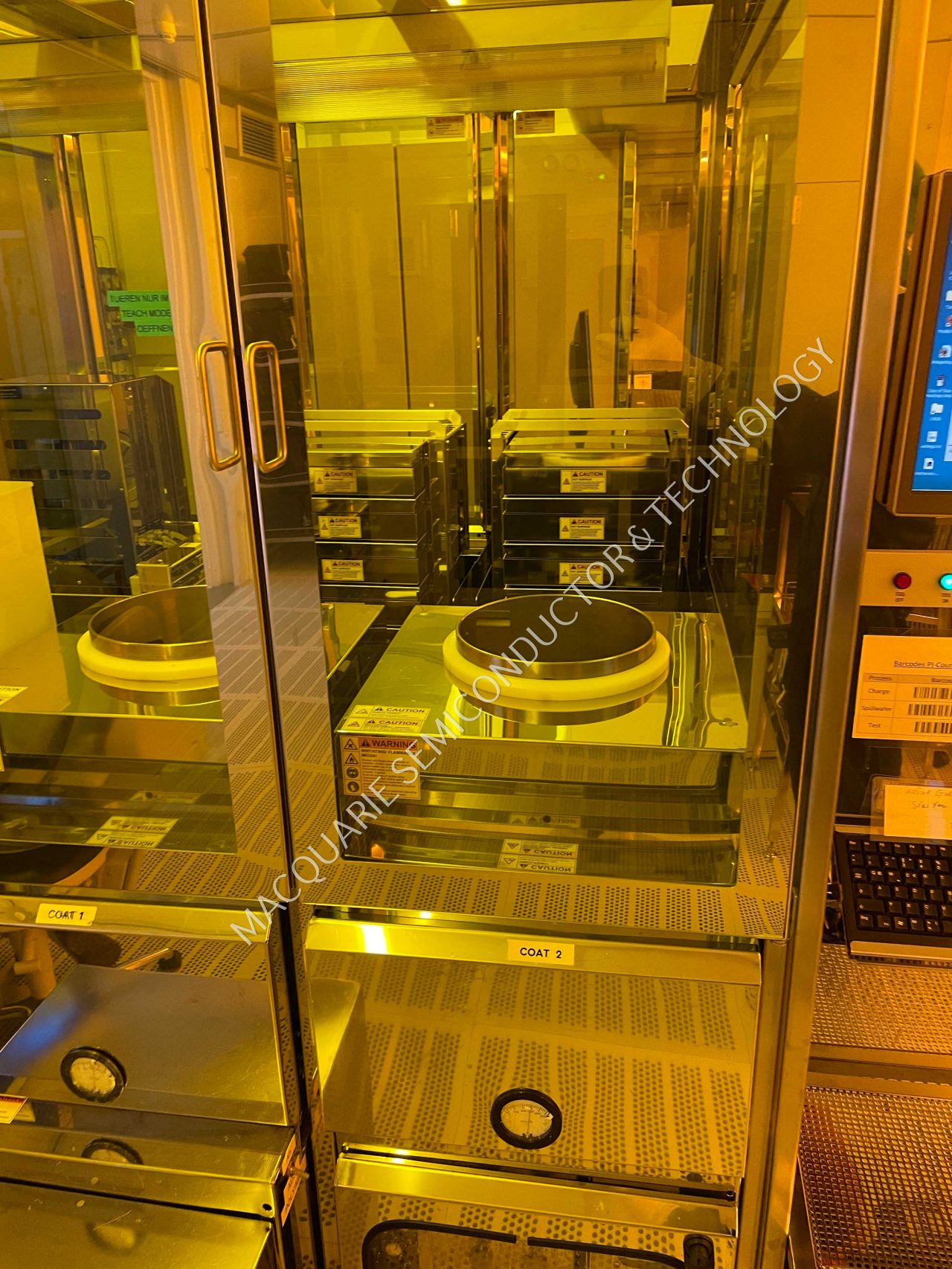 Resist Processing Equipment | Linear Wafer Tracks (Resist Coater ...