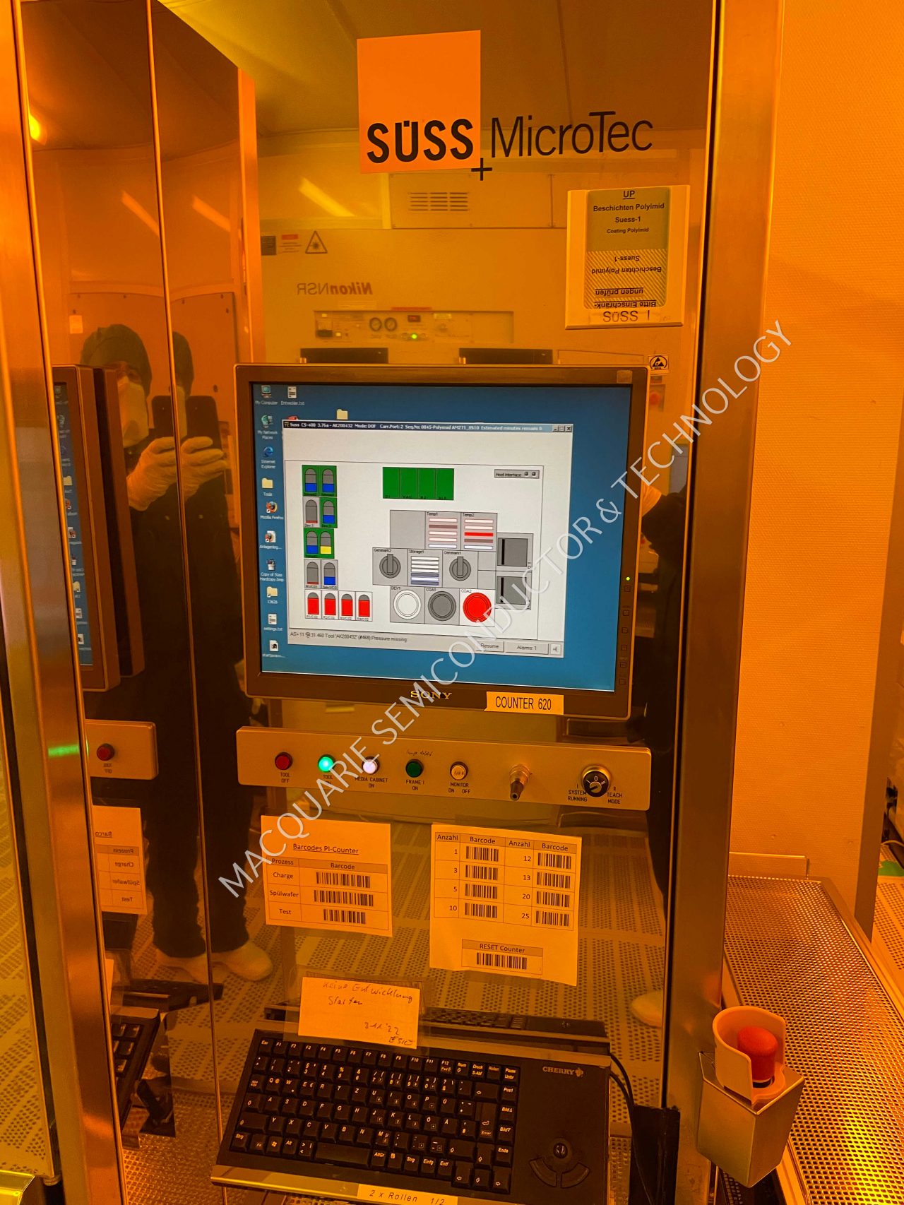 Resist Processing Equipment | Linear Wafer Tracks (Resist Coater ...