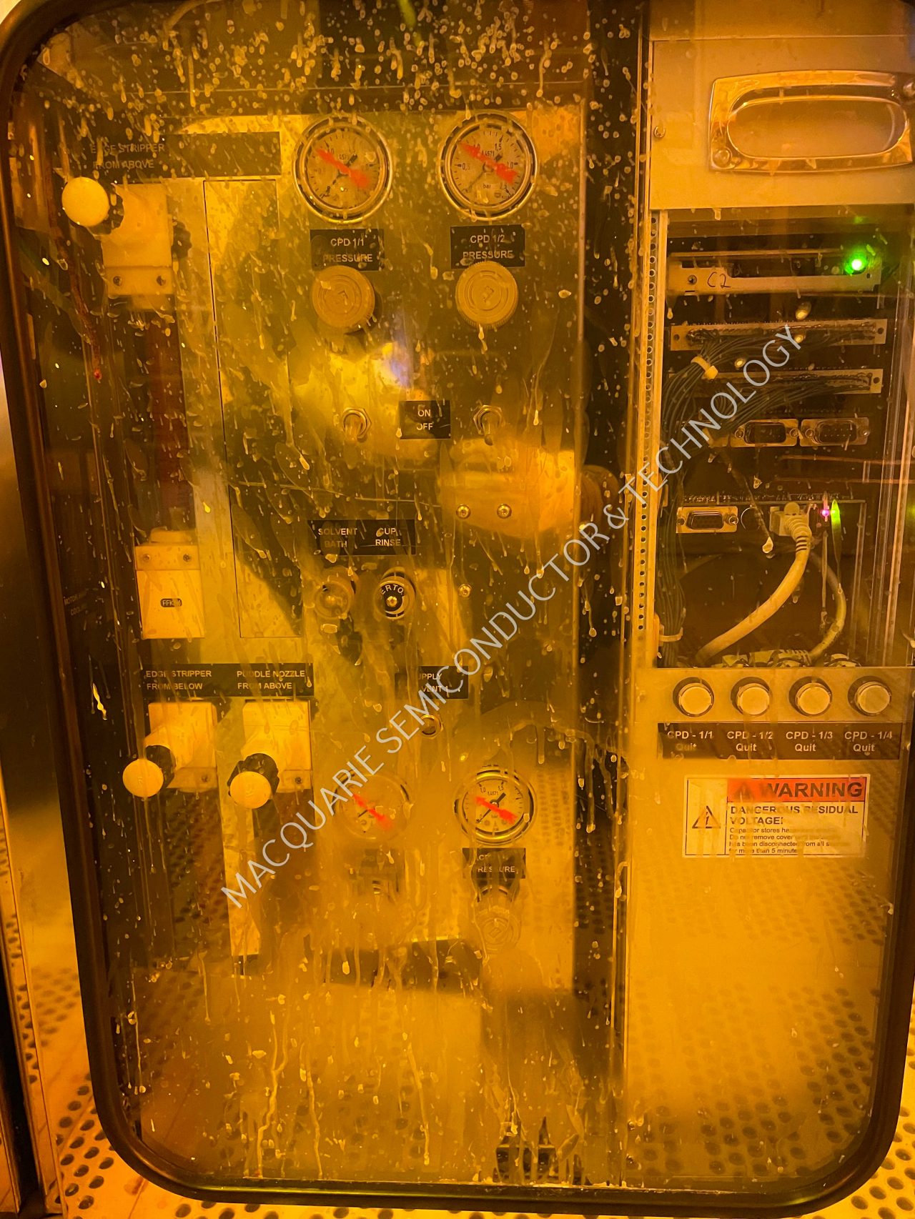 Resist Processing Equipment | Linear Wafer Tracks (Resist Coater ...