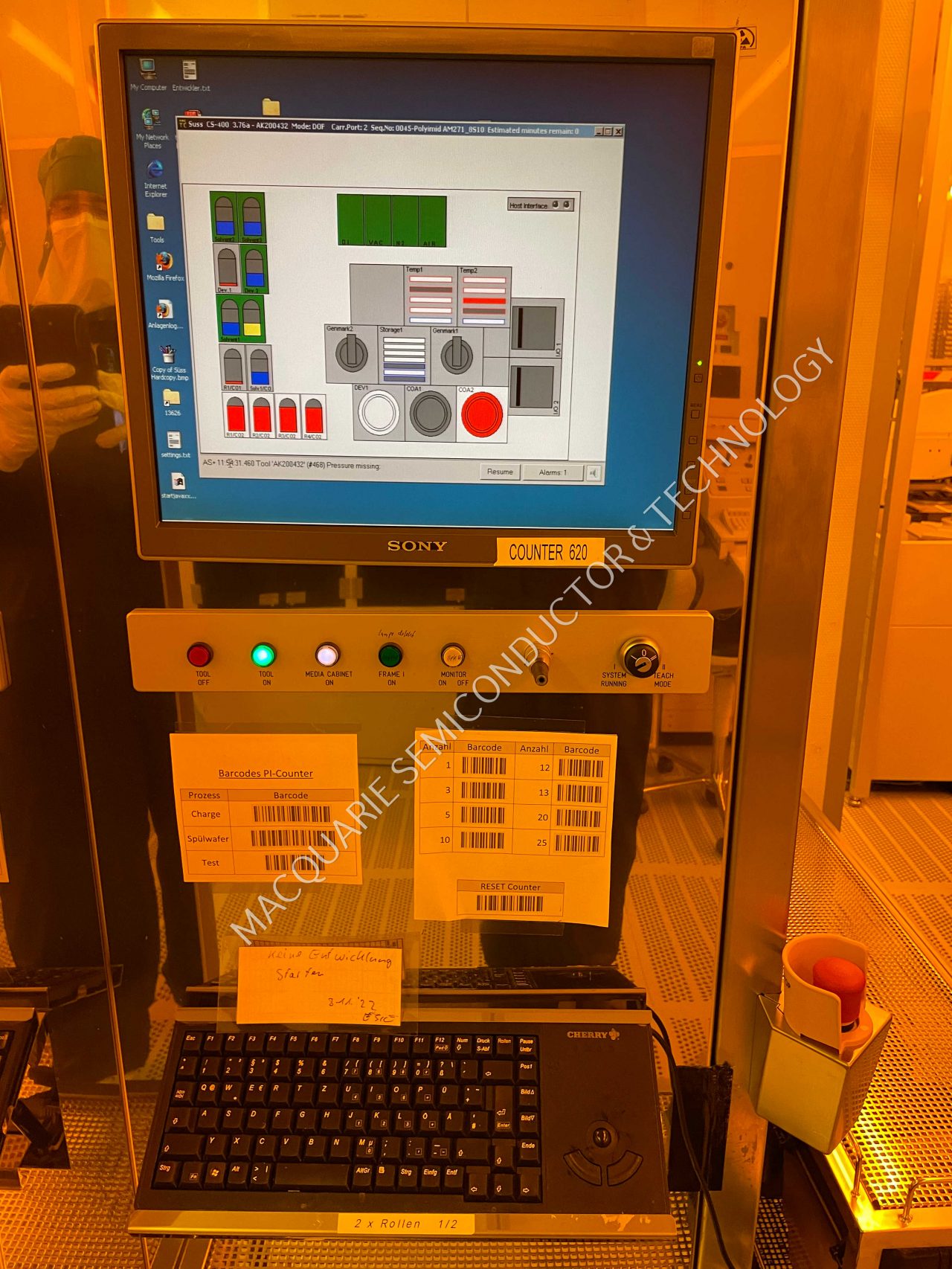 Resist Processing Equipment | Linear Wafer Tracks (Resist Coater ...