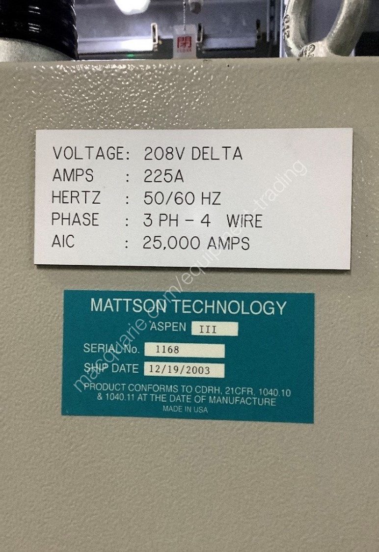 Etch/Ash/Clean - Plasma Processing | Stripper/Asher | Macquarie Group