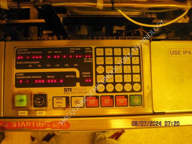 Resist Processing Equipment | Linear Wafer Tracks (Resist Coater ...