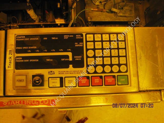 Resist Processing Equipment | Linear Wafer Tracks (Resist Coater ...