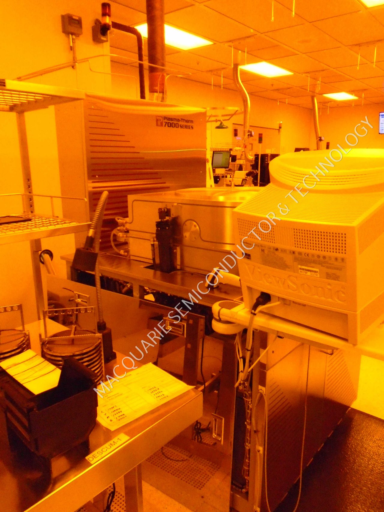 Etch/Ash/Clean - Plasma Processing | Multi-Process Etch | Macquarie Group