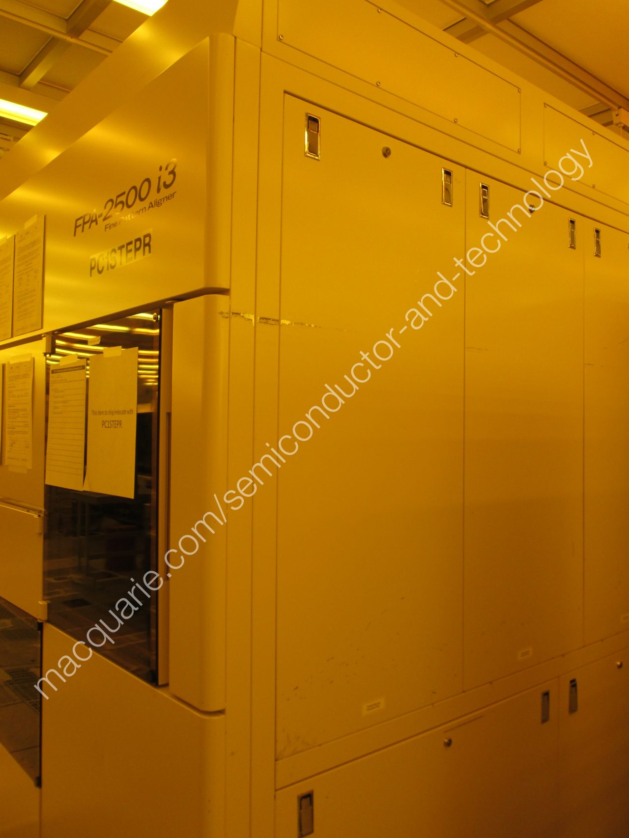 Lithography Equipment | i-Line Stepper | Macquarie Group