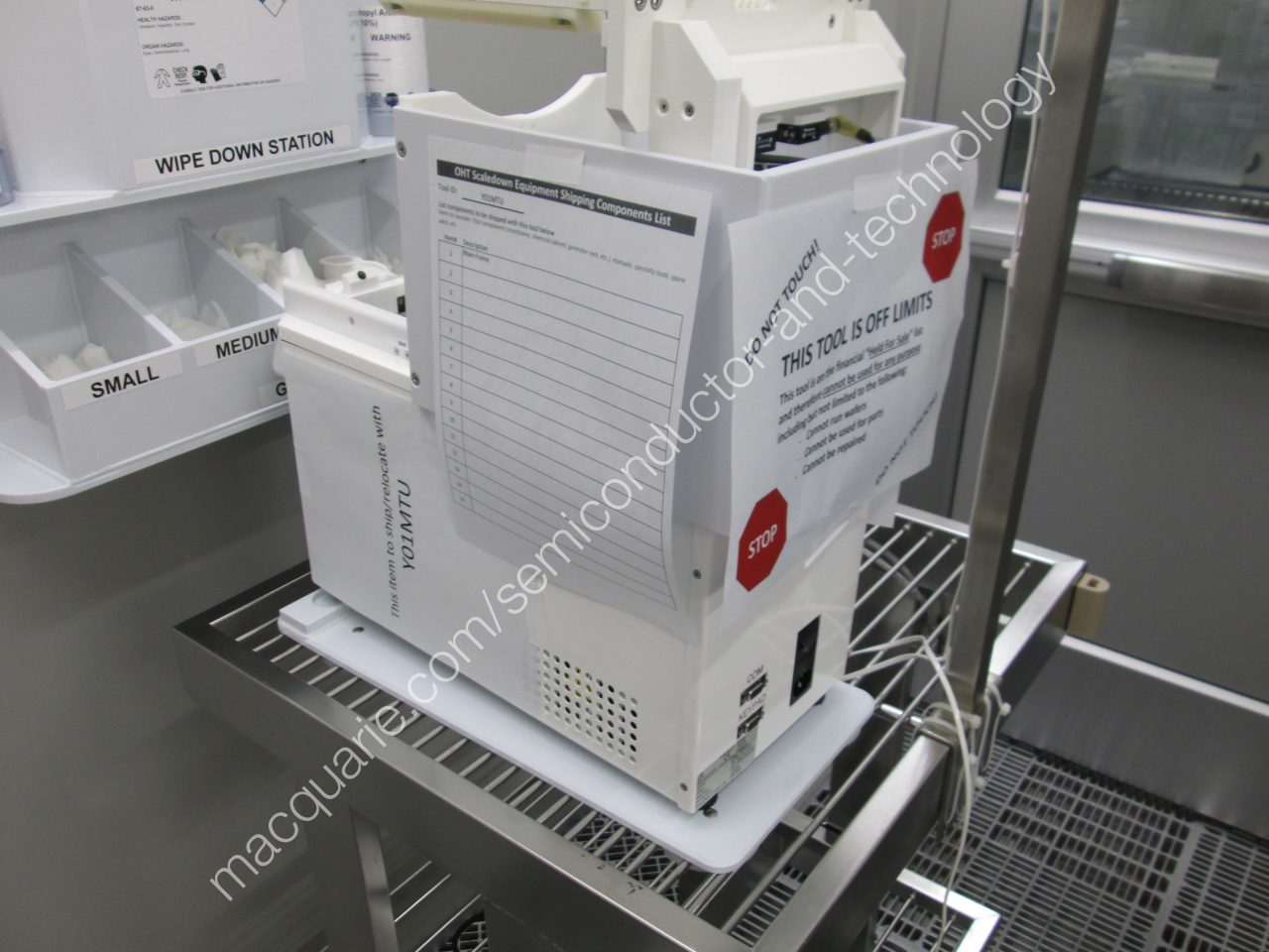 Wafer Automation / Wafer Environment | Wafer Sorter | Macquarie Group