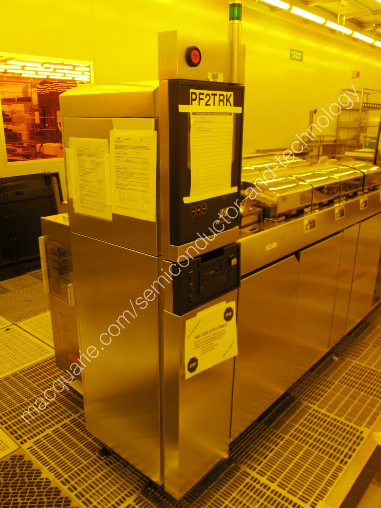 Resist Processing Equipment | Linear Wafer Tracks (Resist Coater ...