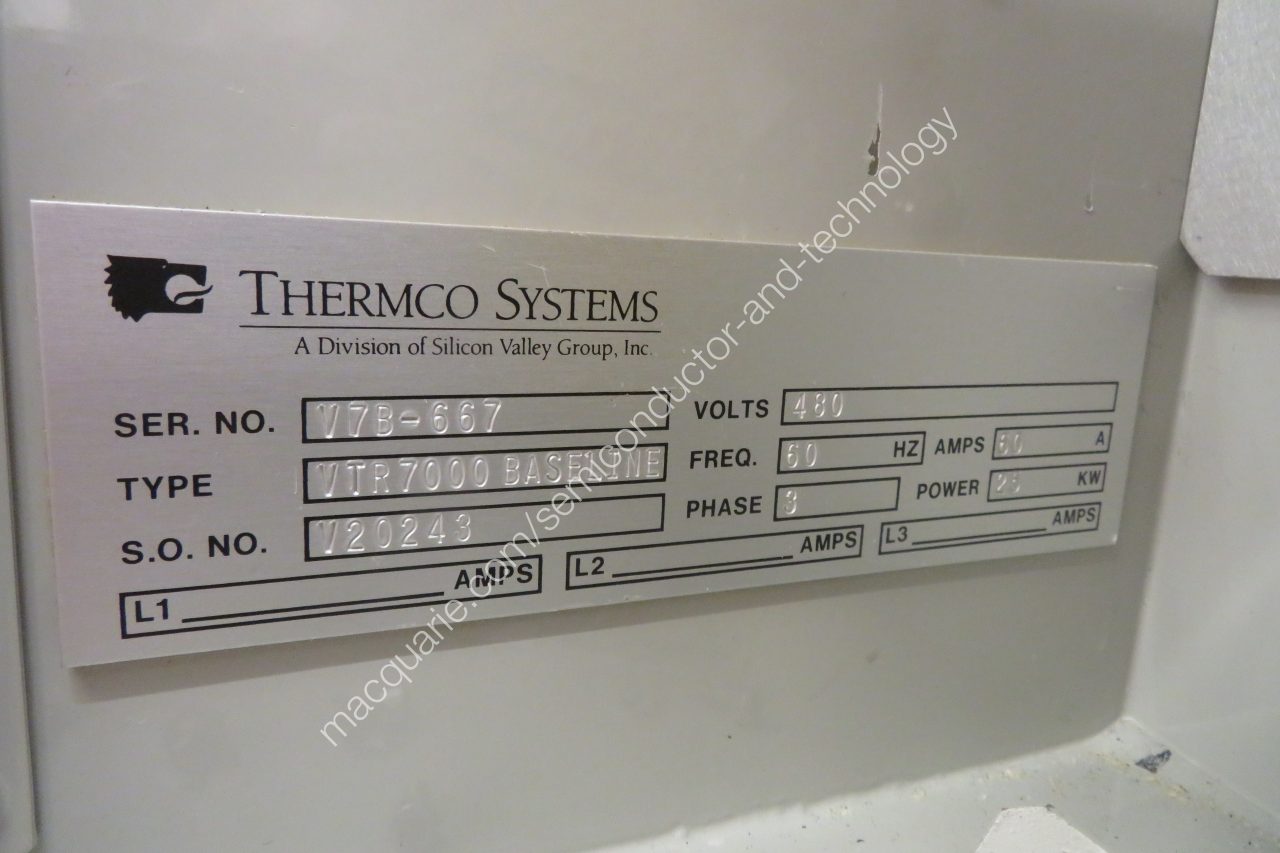 Furnaces/Diffusion Systems | Vertical Furnace | Macquarie Group